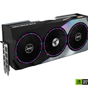 GIGABYTE AORUS GeForce RTX 4080 Master 16G Graphics Card, 3X WINDFORCE Fans, 16GB 256-bit GDDR6X, GV-N4080AORUS M-16GD Video Card