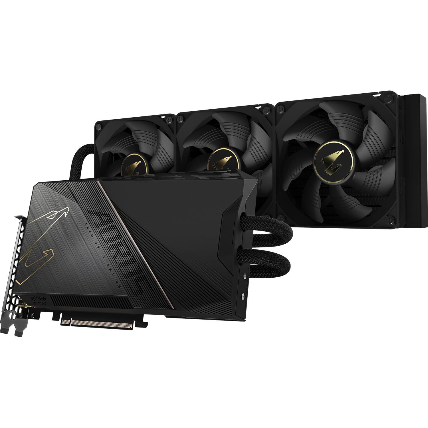 GIGABYTE AORUS GeForce RTX 4090 Xtreme WATERFORCE 24G Graphics Card, WATERFORCE All-in-one Cooling System, 24GB 384-bit GDDR6X, GV-N4090AORUSX W-24GD Video Card