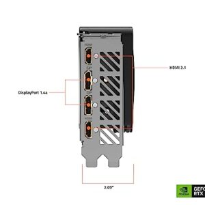 GIGABYTE GeForce RTX 4060 Ti Gaming OC 16G Graphics Card, 3X WINDFORCE Fans, 16GB 128-bit GDDR6, GV-N406TGAMING OC-16GD Video Card