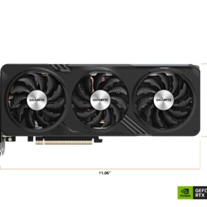 GIGABYTE GeForce RTX 4060 Ti Gaming OC 16G Graphics Card, 3X WINDFORCE Fans, 16GB 128-bit GDDR6, GV-N406TGAMING OC-16GD Video Card