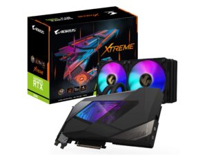 gigabyte aorus geforce rtx 3080 xtreme waterforce 10g graphics card, waterforce cooling system, 10gb 320-bit gddr6x, gv-n3080aorusx w-10gd video card