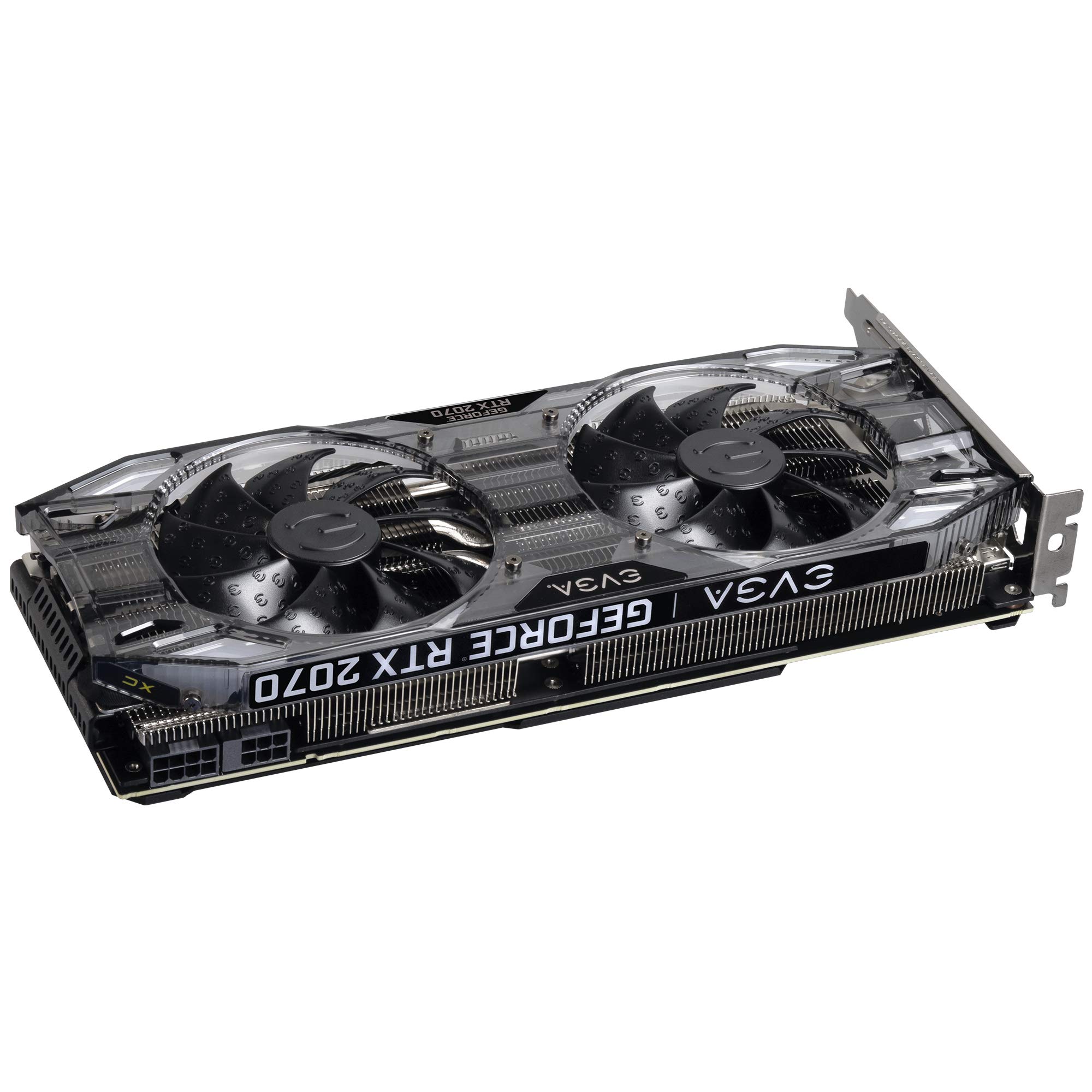 EVGA GeForce RTX 2070 XC Gaming, 8GB GDDR6, Dual HDB Fans & RGB LED Graphics Card 08G-P4-2172-KR, Real Boost Clock: 1710 MHz