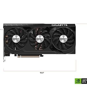 GIGABYTE GeForce RTX 4070 Ti WINDFORCE OC 12G Graphics Card, 3X WINDFORCE Fans, 12GB 192-bit GDDR6X, GV-N407TWF3OC-12GD Video Card