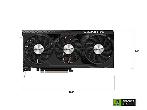 GIGABYTE GeForce RTX 4070 Ti WINDFORCE OC 12G Graphics Card, 3X WINDFORCE Fans, 12GB 192-bit GDDR6X, GV-N407TWF3OC-12GD Video Card