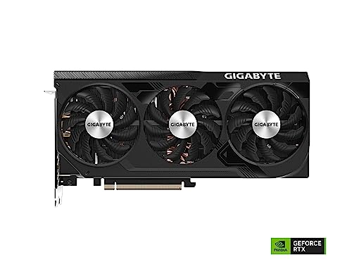 GIGABYTE GeForce RTX 4070 Ti WINDFORCE OC 12G Graphics Card, 3X WINDFORCE Fans, 12GB 192-bit GDDR6X, GV-N407TWF3OC-12GD Video Card