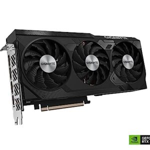 GIGABYTE GeForce RTX 4070 Ti WINDFORCE OC 12G Graphics Card, 3X WINDFORCE Fans, 12GB 192-bit GDDR6X, GV-N407TWF3OC-12GD Video Card