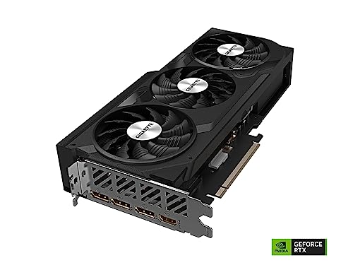 GIGABYTE GeForce RTX 4070 Ti WINDFORCE OC 12G Graphics Card, 3X WINDFORCE Fans, 12GB 192-bit GDDR6X, GV-N407TWF3OC-12GD Video Card