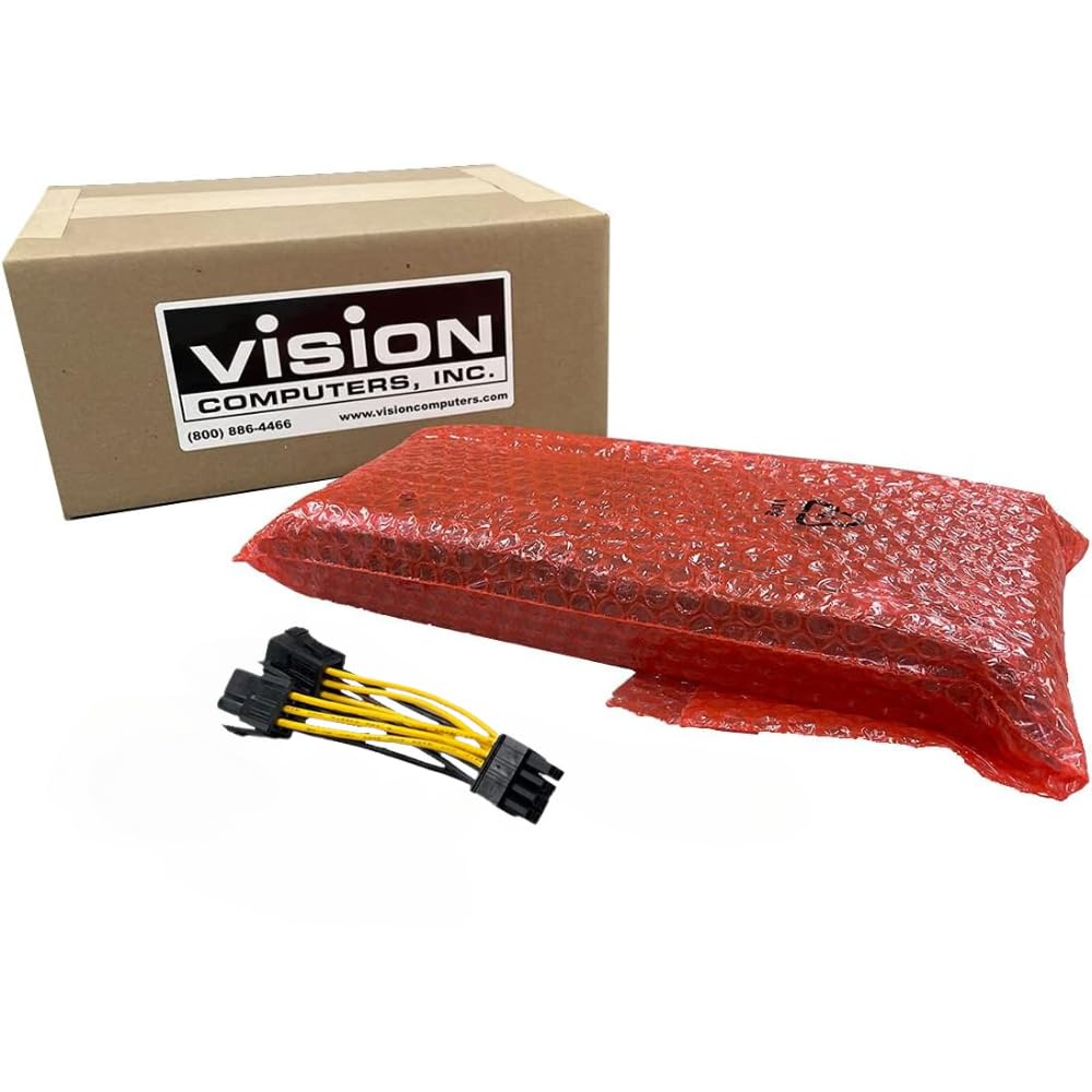 VISION COMPUTERS, INC. PNY RTX A4500 20GB GDDR6 Pro Graphics Card Bulk Packaging and Accessories