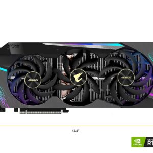 GIGABYTE AORUS GeForce RTX 3090 Xtreme 24G Graphics Card, Max Covered Cooling, 24GB 384-bit GDDR6X, GV-N3090AORUS X-24GD Video Card (Renewed)