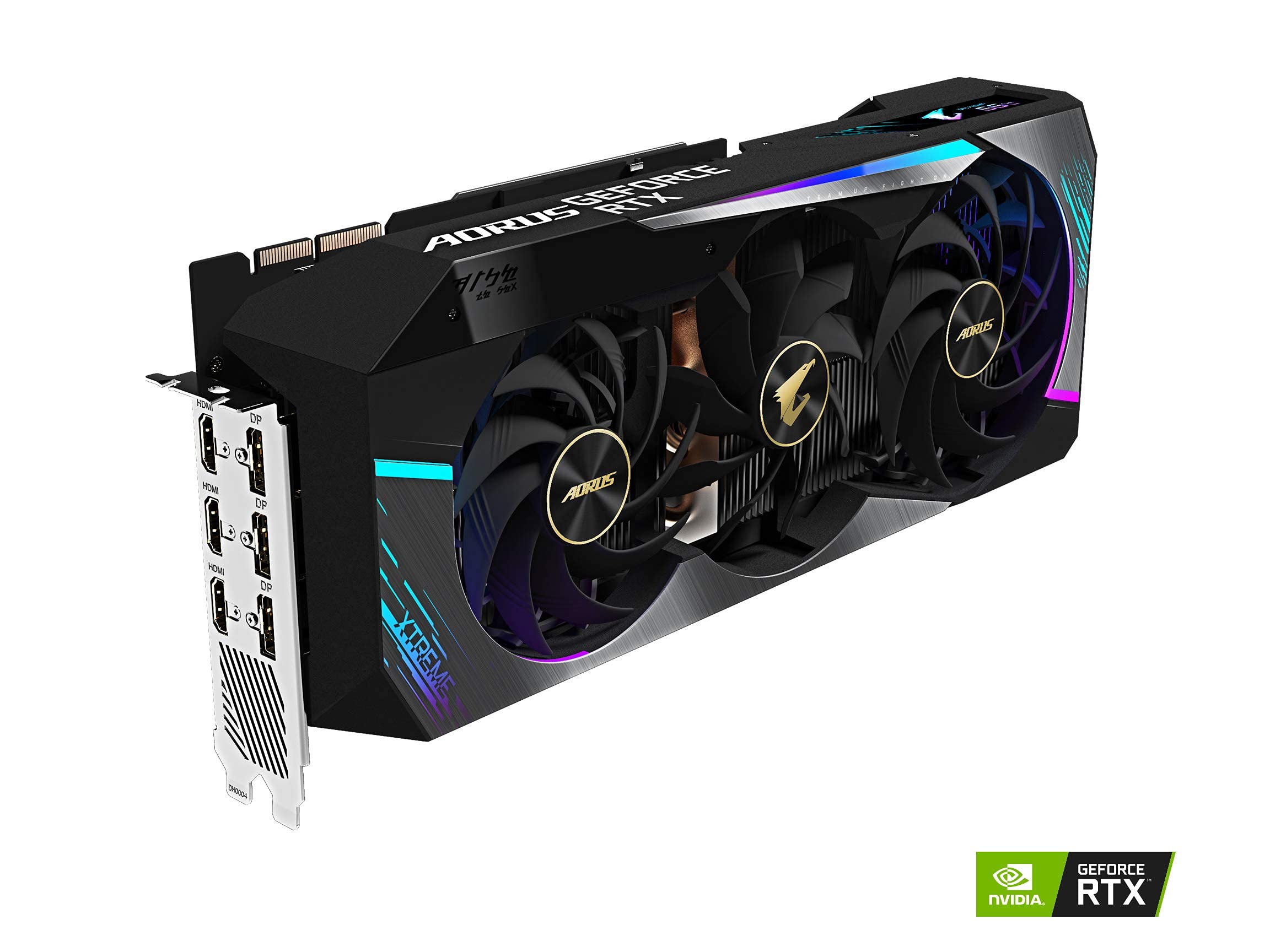 GIGABYTE AORUS GeForce RTX 3090 Xtreme 24G Graphics Card, Max Covered Cooling, 24GB 384-bit GDDR6X, GV-N3090AORUS X-24GD Video Card (Renewed)