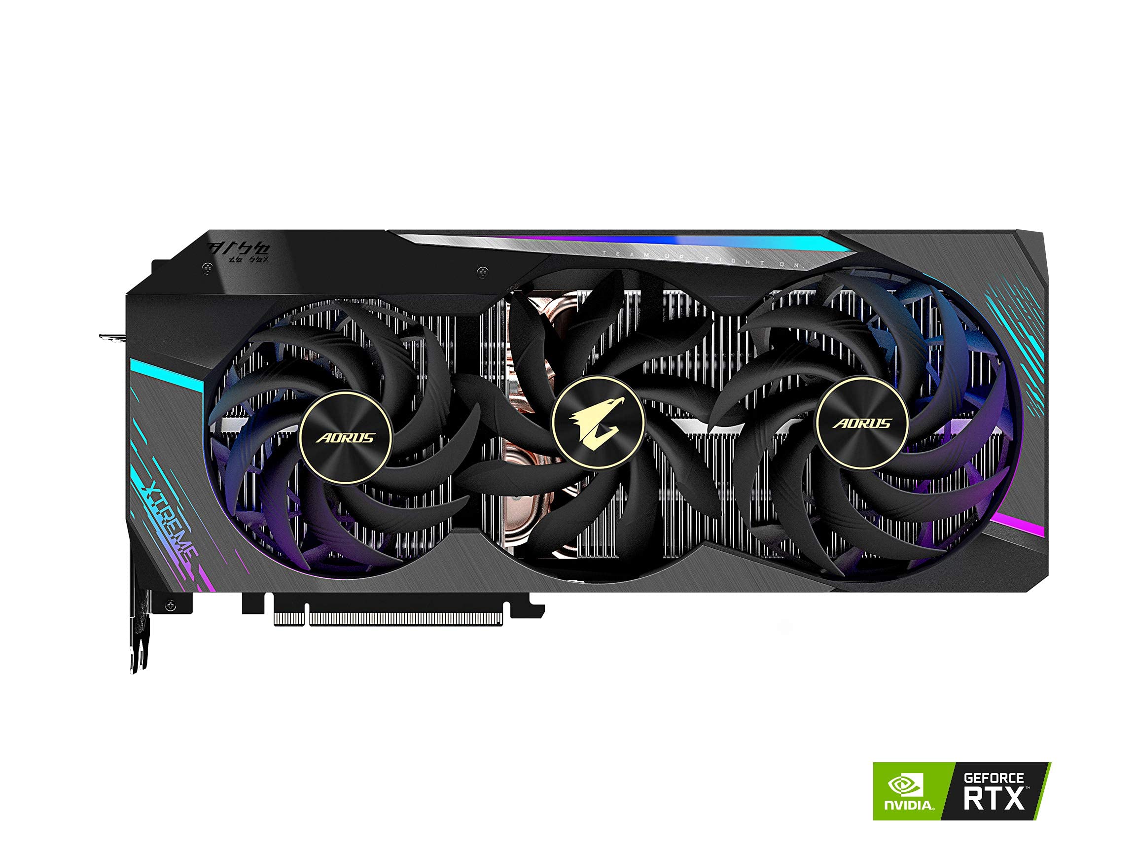 GIGABYTE AORUS GeForce RTX 3090 Xtreme 24G Graphics Card, Max Covered Cooling, 24GB 384-bit GDDR6X, GV-N3090AORUS X-24GD Video Card (Renewed)