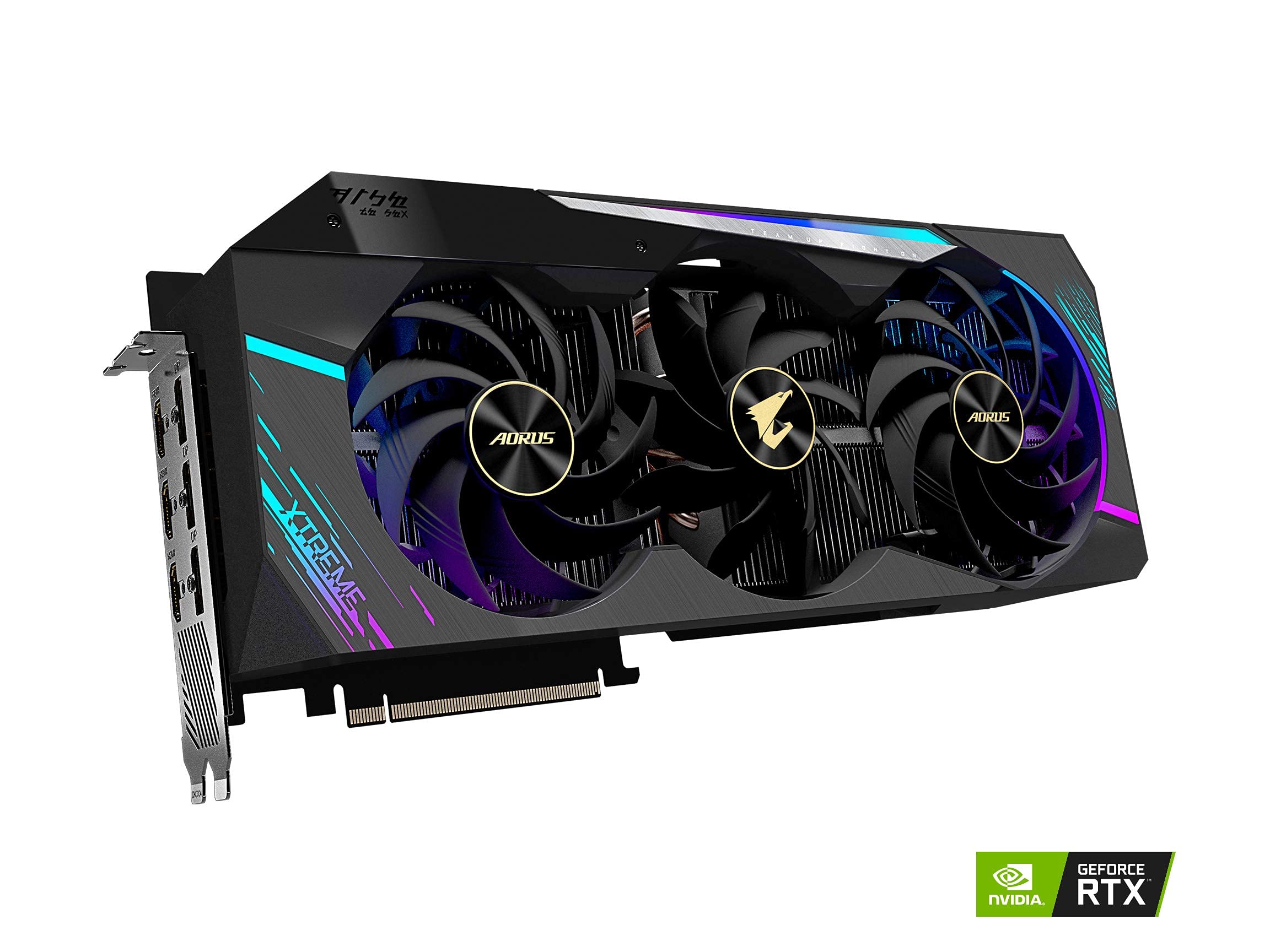 GIGABYTE AORUS GeForce RTX 3090 Xtreme 24G Graphics Card, Max Covered Cooling, 24GB 384-bit GDDR6X, GV-N3090AORUS X-24GD Video Card (Renewed)