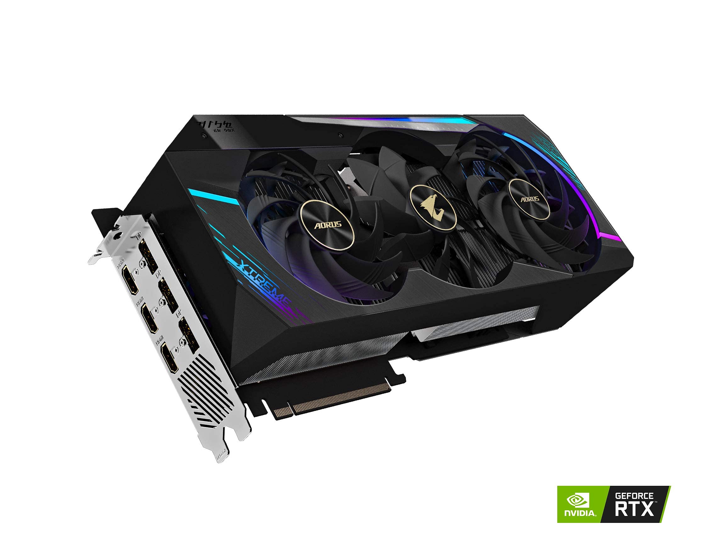 GIGABYTE AORUS GeForce RTX 3090 Xtreme 24G Graphics Card, Max Covered Cooling, 24GB 384-bit GDDR6X, GV-N3090AORUS X-24GD Video Card (Renewed)