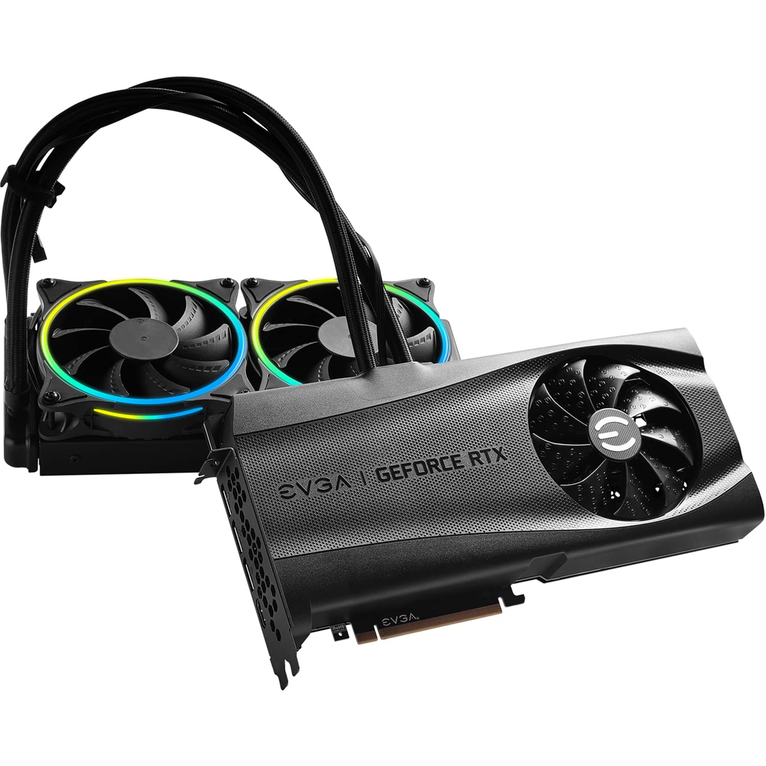 EVGA GeForce RTX 3080 Ti FTW3 ULTRA HYBRID GAMING, 12G-P5-3968-KR, 12GB GDDR6X, iCX3 Technology, ARGB LED, Metal Backplate