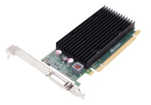 nvidia nvs 300 by pny 512mb gddr3 pci express gen 2 x16 dms-59 to dual dvi-i sl or vga profesional business graphics board, vcnvx300x16-pb