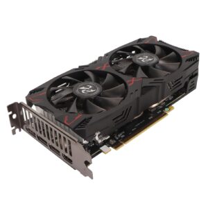 dpofirs rx5500xt 8gb graphics card, 128bit gddr6 video card for pc gaming, hdmi, dp x 3, pci express 4.0 with dual fan for office and gaming graphics card