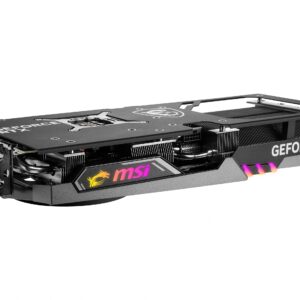 MSI Gaming GeForce RTX 4070 12GB GDRR6X Extreme Clock: 2625 MHz 192-Bit HDMI/DP Nvlink TORX Fan 4.0 Ada Lovelace Architecture Graphics Card (RTX 4070 GAMING X TRIO 12G)