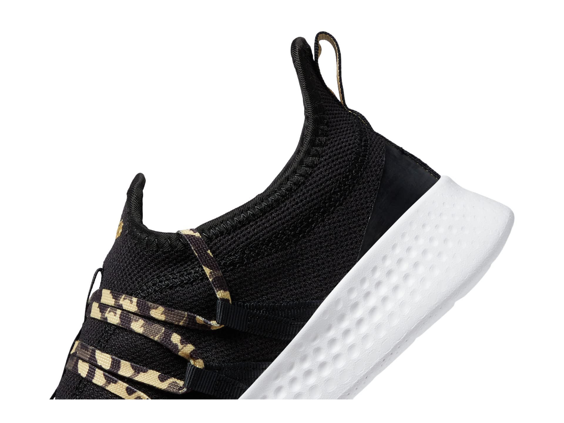 adidas Women's Puremotion Adapt 2.0 Running Shoe, Core Black/Core Black/Gold Metallic, 8.5