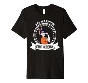 apl warrior apl awareness premium t-shirt