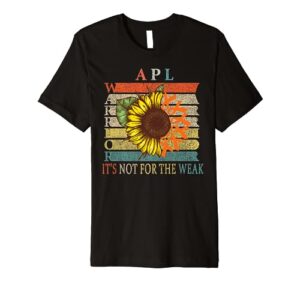 apl warrior apl awareness premium t-shirt