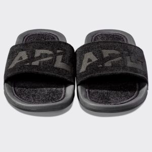 APL: Athletic Propulsion Labs Men's TechLoom Velvet Slide, Black, 10