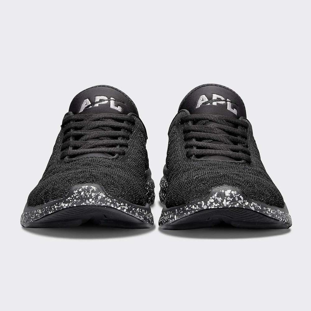 APL: Athletic Propulsion Labs Men's Techloom Phantom Sneaker, Black/Cement/Speckle, 10