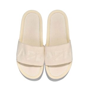 APL: Athletic Propulsion Labs Women's Techloom Velvet Slide, Creme, 10