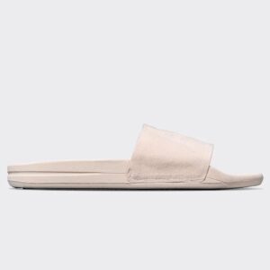 APL: Athletic Propulsion Labs Women's Techloom Velvet Slide, Creme, 10