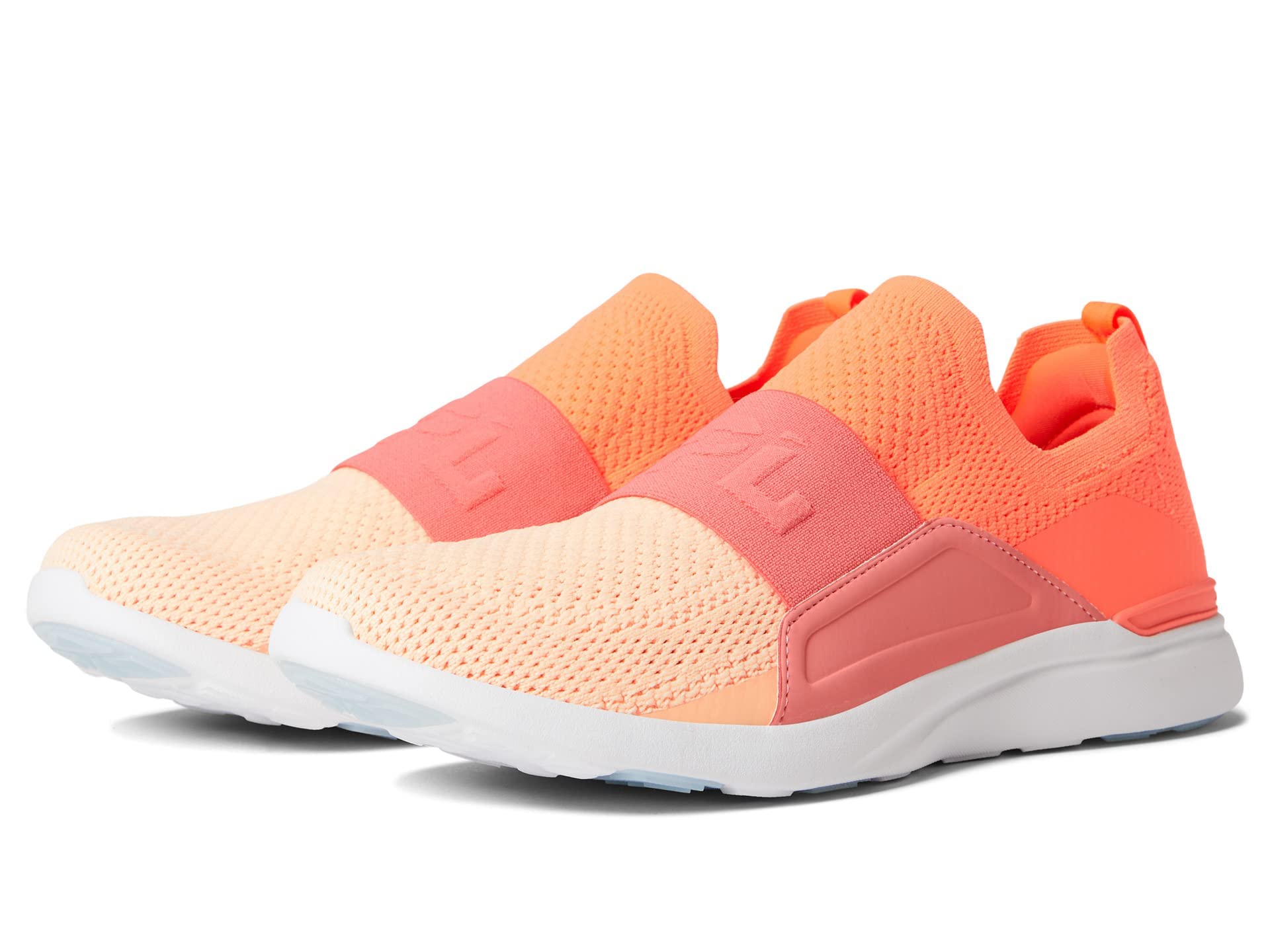 Athletic Propulsion Labs (APL) Techloom Bliss Laser Red/Fire Coral/Faded Peach 8 B (M)