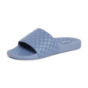 APL: Athletic Propulsion Labs Men's Lusso Slides, Slate, Blue, 10 Medium US