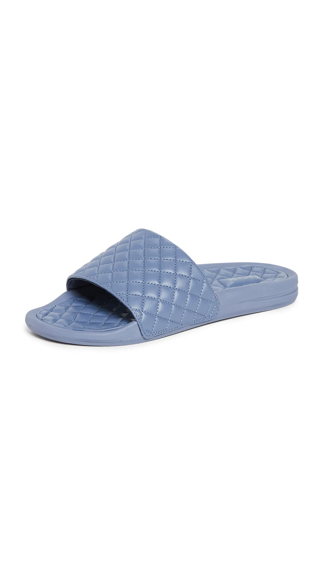 APL: Athletic Propulsion Labs Men's Lusso Slides, Slate, Blue, 10 Medium US