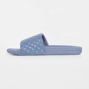 APL: Athletic Propulsion Labs Men's Lusso Slides, Slate, Blue, 10 Medium US