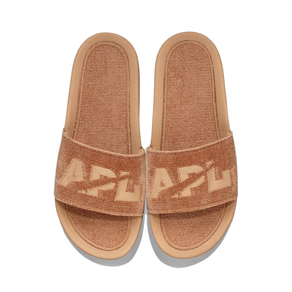 APL: Athletic Propulsion Labs Men's Techloom Velvet Slide (CARAMEL, us_footwear_size_system, adult, men, numeric, medium, numeric_9)