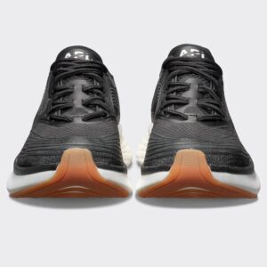 APL: Athletic Propulsion Labs Women's Streamline Sneakers, Black/White/Gum, 8