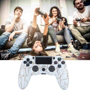 Controller for PS4 , Wireless Controller Compatible with PS4/PS4 Pro/PS4 Slim/PC with Touch Panel/Audio Function/6-Axies Sensor/Dual Vibration,600mAh Battery