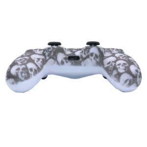 RALAN Controller Silicone Cover for PS4, Skull Silicone Gel Controller Skins Protector Compatible for PS4 Controller (Skull Thumb Grip x 8).