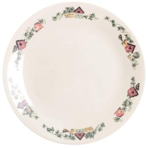 corelle livingware 8-1/2-inch luncheon plate, garden home