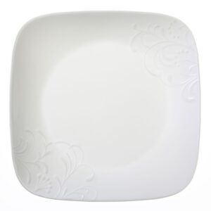 corelle boutique cherish 10.25" square dinner plate (set of 4)