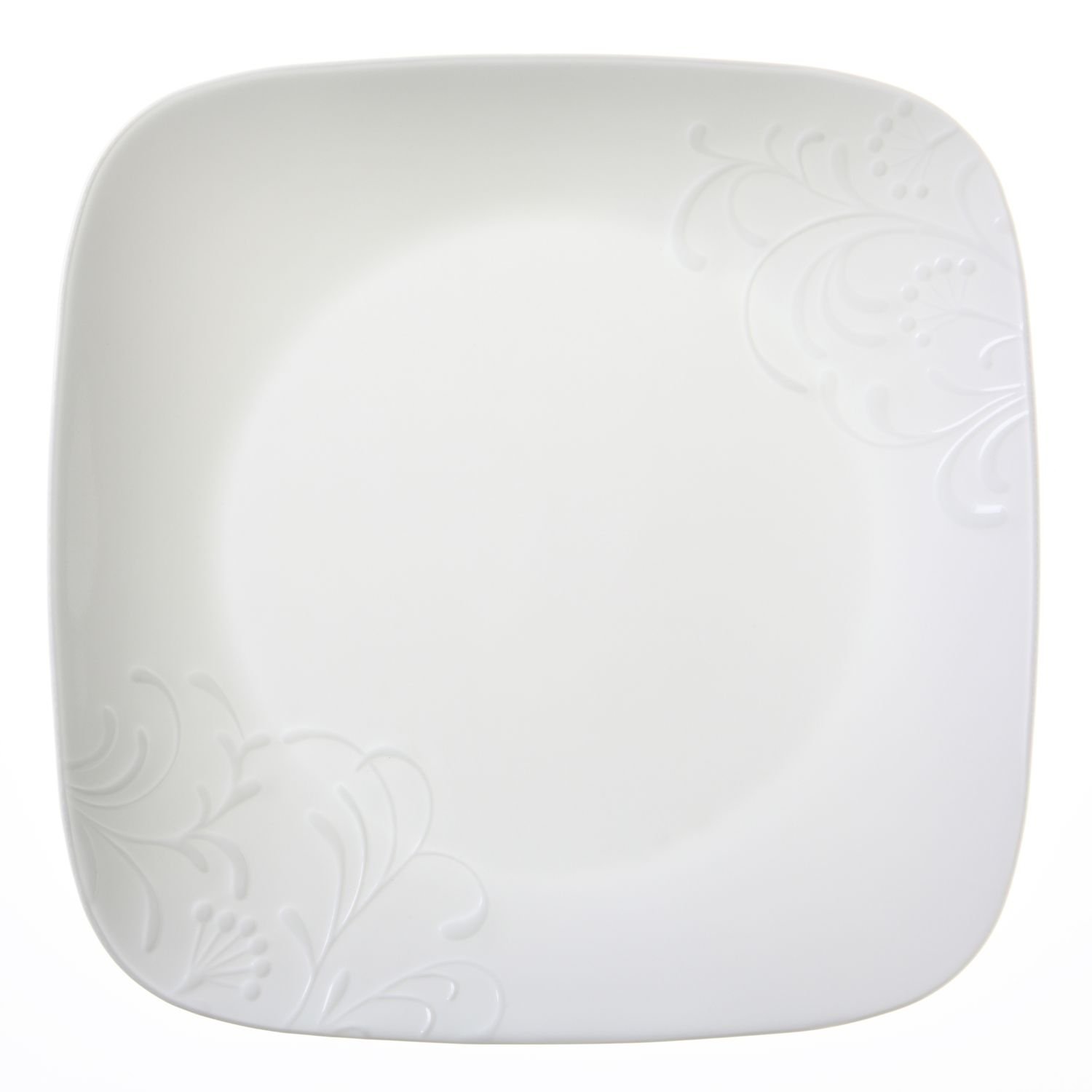 Corelle Boutique Cherish 10.25" Square Dinner Plate (Set of 4)