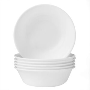 corelle livingware winter frost white 18-oz soup bowl, set of 6