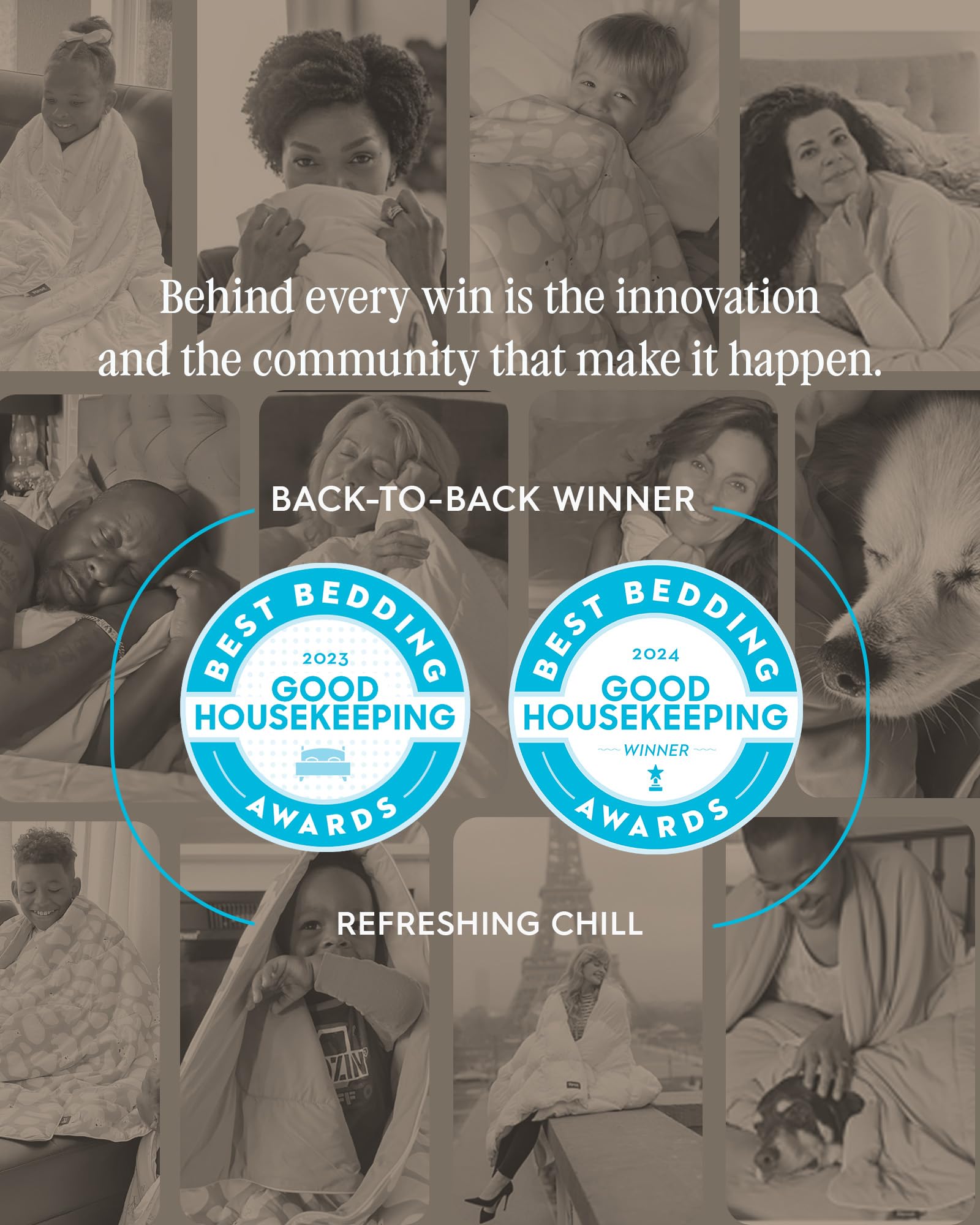 REST® Evercool® Cooling Comforter, Good Housekeeping Award Winner for Hot Sleepers, All-Season Lightweight Blanket to Quickly Cool Down, Snow Ivory - Full/Queen 90"x90"