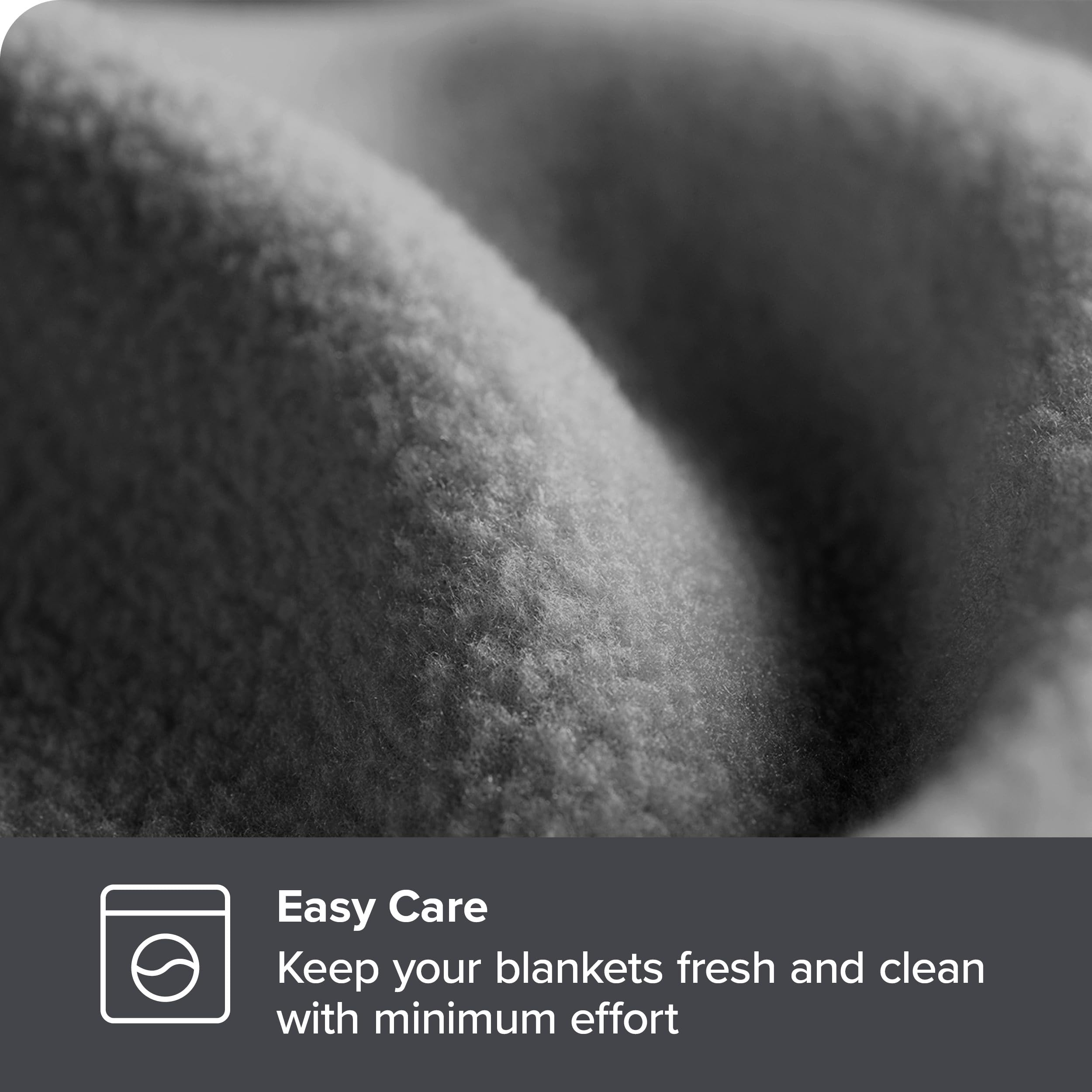 Bare Home Polar Fleece Blanket - Full/Queen Blanket - Grey - Warm & Cozy - Premium Fleece Blanket - Blanket for Bed, Sofa, Camping, Travel and Cold Nights - Lightweight Blanket (Full/Queen, Grey)