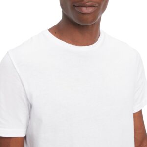 Tommy Hilfiger Men's Undershirts 3 Pack Cotton Classics Crew Neck T-Shirt, White, Small