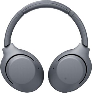 sony wh-xb900n wireless extra bass noise cancelling gray headphones (2019) (renewed)