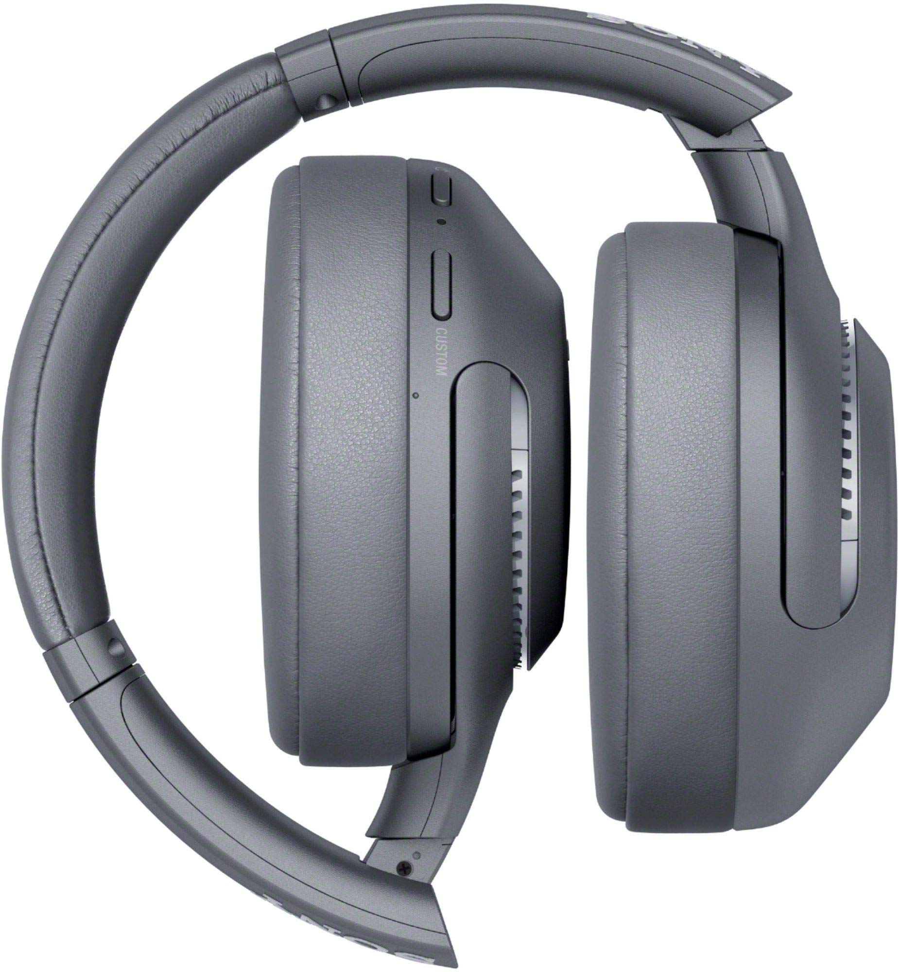 Sony WH-XB900N Wireless Extra Bass Noise Cancelling Gray Headphones (2019) (Renewed)