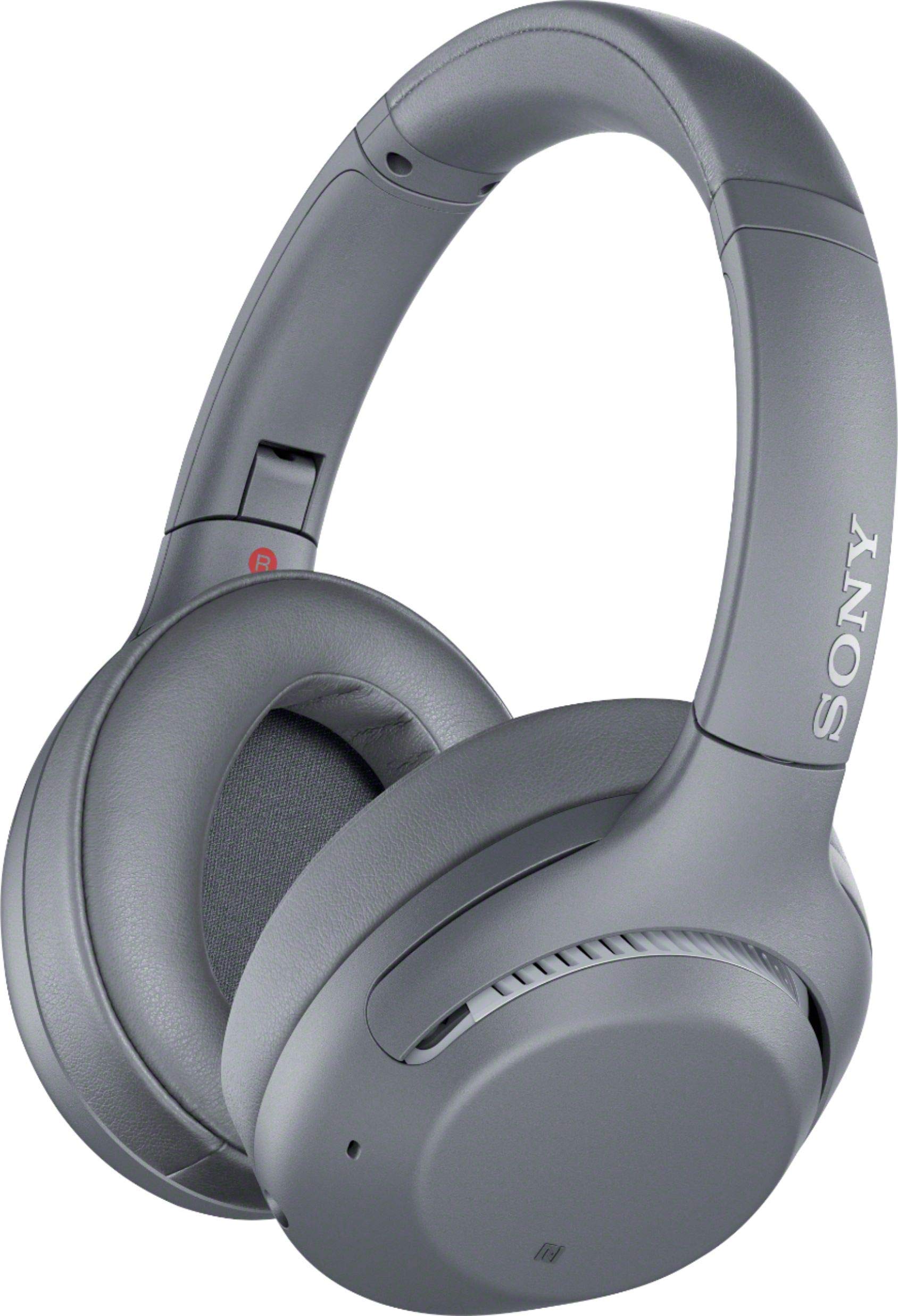 Sony WH-XB900N Wireless Extra Bass Noise Cancelling Gray Headphones (2019) (Renewed)