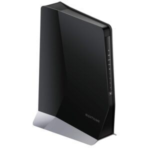 netgear nighthawk wifi 6 mesh range extender eax80 ax6000 dual-band wireless signal booster & repeater , blk(renewed)