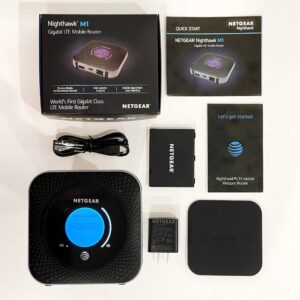 Netgear Nighthawk MR1100 4G LTE Mobile Hotspot Router (AT&T GSM Unlocked)(Steel Gray)