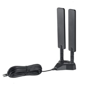 9dbi magnetic base dual ts9 antenna for netgear nighthawk m1 mr1100 lb1120 lm1200 verizon jetpack 8800l mobile hotpots router mifi mobile at&t t-mobile hotspot 4g lte router, eifagur