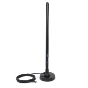 proxicast 5-8 dbi 4g/5g external magnetic high gain cell antenna compatible with at&t nighthawk m6 / mr6110 & mr6500, m5 / mr5200, m1 / mr1100, verizon 8800l & any hotspot with ts9 connectors